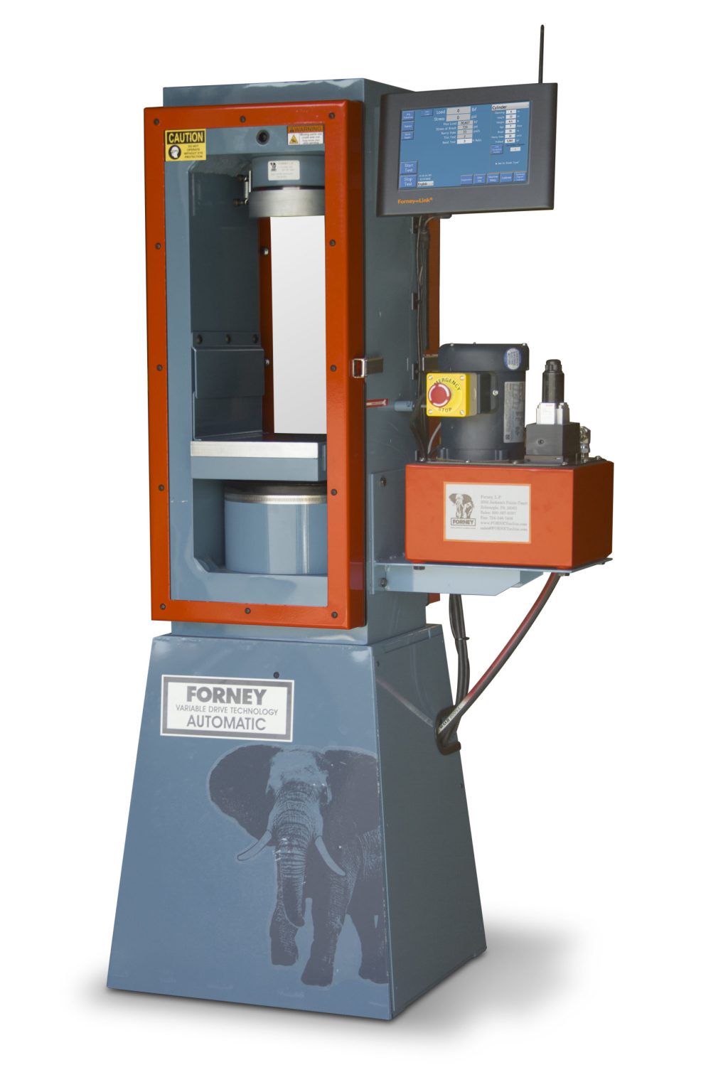 Máquina de compresión de la serie Forney 400 con controles automáticos ...