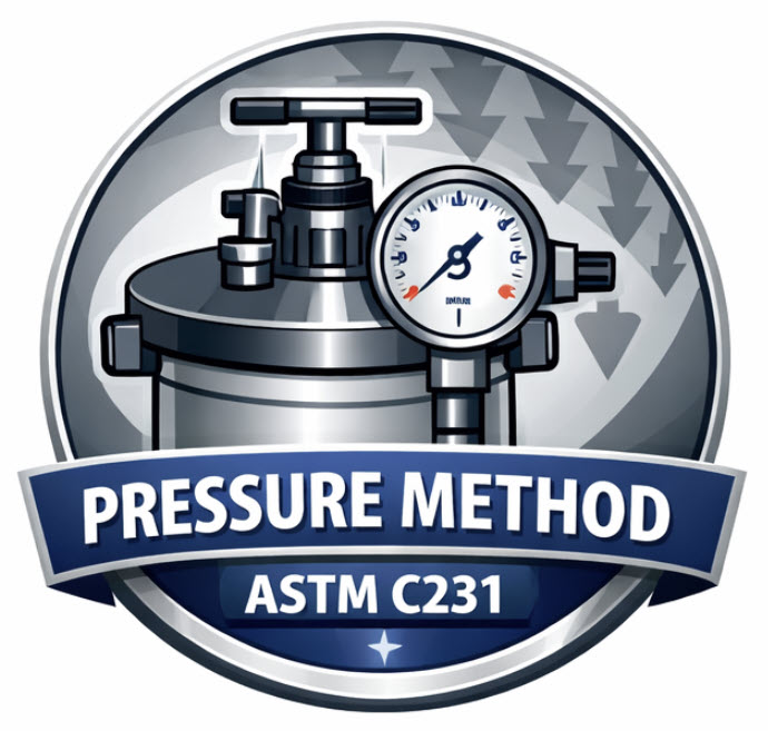 Concrete Air Content Test (ASTM C231 C173) | Field Testing Guide